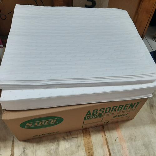 Jual Lap Penyerap minyak & Oli (oil absorbent Pad) 1 pack isi 100 ...