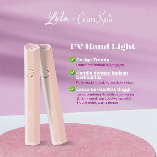 Jual LULA UV HAND LIGHT X CARISSA NAILS / PERLENGKAPAN NAIL ART - Jakarta Utara - lulanailshop ...