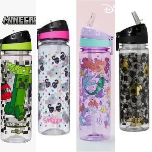 Jual BOTOL MINUM SMIGGLE 650 ML MINECRAFT, ARIEL, SOCCER GOLD, KITTY ...