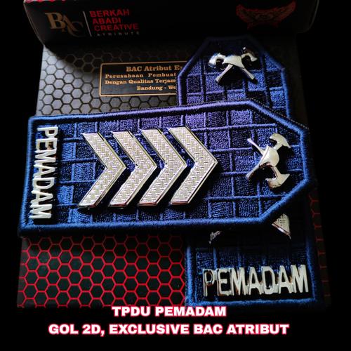 Jual pangkat pdu damkar pemadam kebakaran gol 2d exclusive by BAC ...
