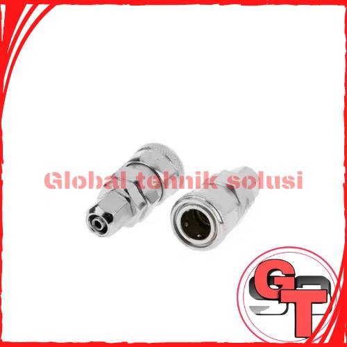 Jual QUICK COUPLER Type SP20 untuk selang OD 8 + Connector Coupler Cewe ...