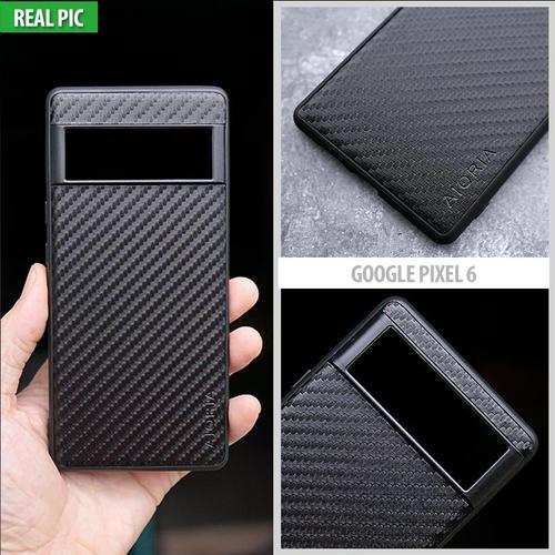 Jual Casing Google Pixel 6 6A 7 Pro XL AIORIA Carbon Fiber Hybrid Soft ...