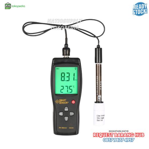 Jual PH Meter Smart Sensor AS218 Calibration Certificate Tester ...