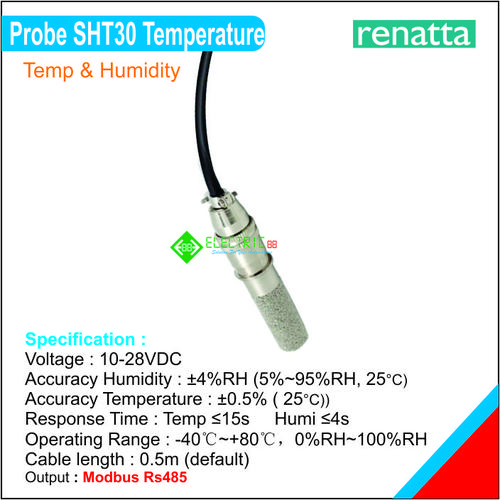Jual Temperature Probe SHT30 Modbus Rs485 - Kota Tangerang Selatan ...