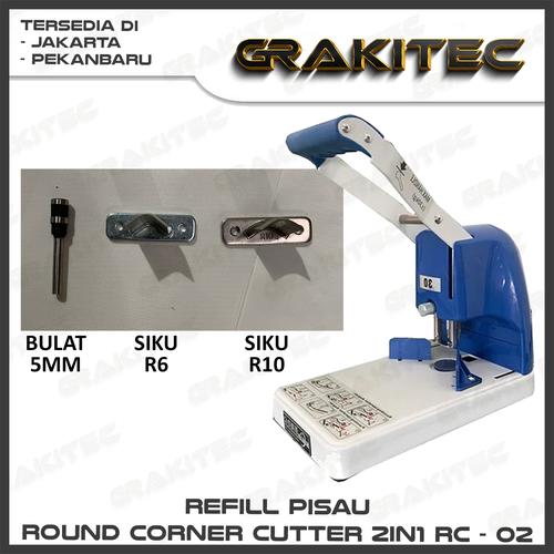 Jual Refill Pisau Mesin Potong Siku Round Corner RC 02 - SIKU R10 ...