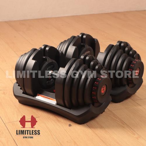 Jual Bowflex Adjustable Dumbell 40kg - 1090i Bow flex barbel dumbel 40 ...