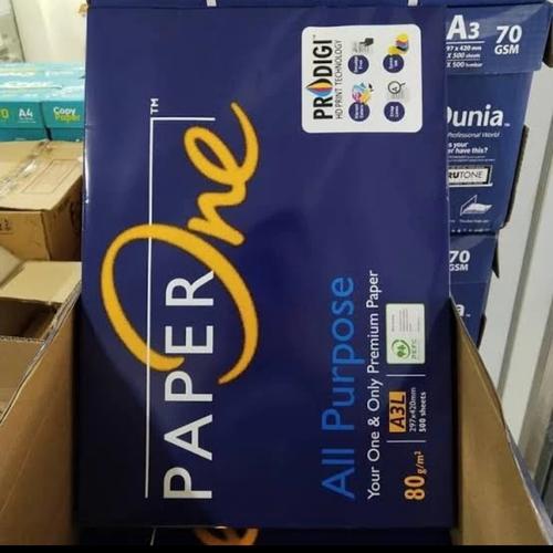 Jual kertas hvs a3 80 gram paperone / 1 rim - Jakarta Pusat ...