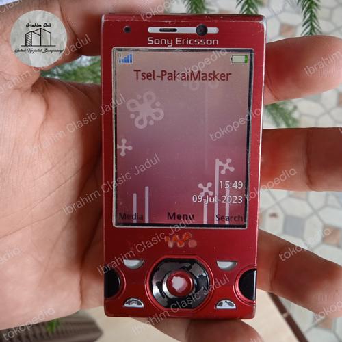 Jual HP jadul Sony Ericsson W995 aka Hikaru Red - Kab. Banyuwangi - Ibrahim Clasic Jadul | Tokopedia