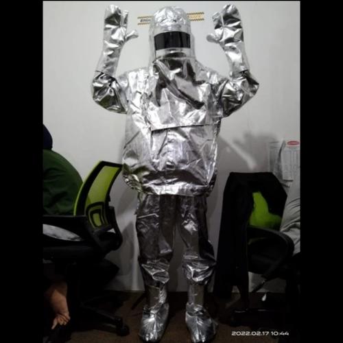Jual BAJU ANTI API SILVER ALUMUNIUM PAKAIAN ALUMINIZED FIRE PROXIMITY ...