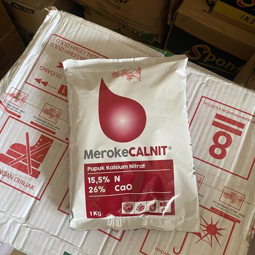 Jual Pupuk CALNIT Meroke Pupuk Kalsium Nitrat kemasan asli 1kg - Kota ...