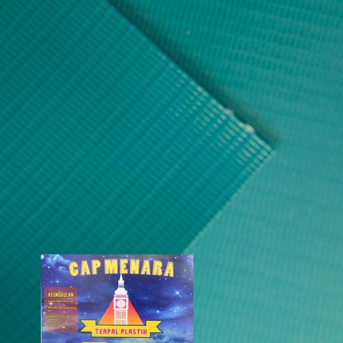 Jual Terpal PVC semi karet Cap "MENARA Hijau-hijau terpal anti air ...