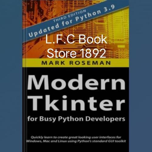 Promo Buku Modern Tkinter for Busy Python Developers - Jakarta Barat ...
