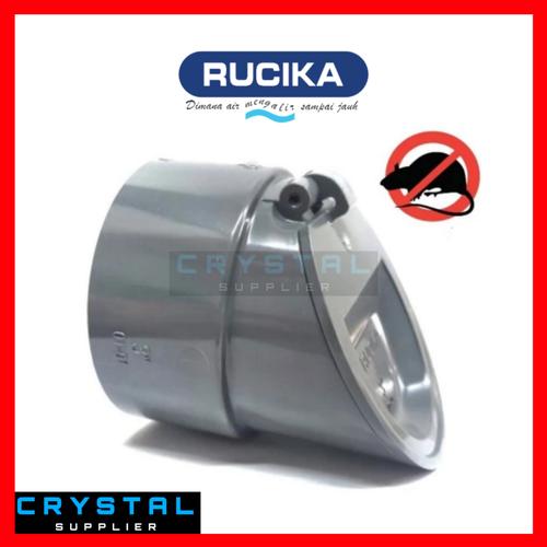 Jual BACKFLOW VALVE RUCIKA 6" LBFA BACK FLOW Katup Buka Tutup Pipa ...