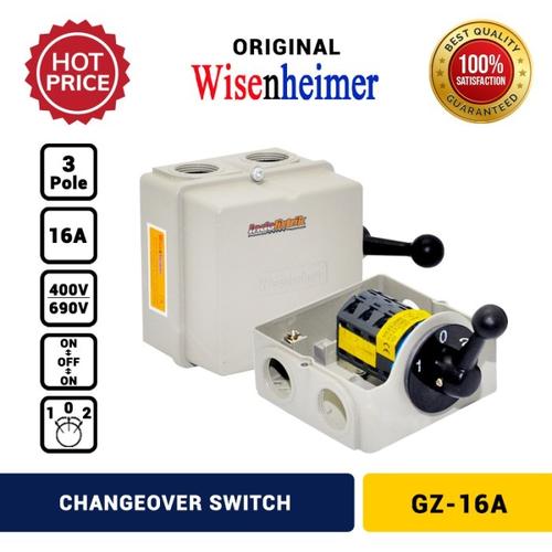 Jual Wisenheimer Change Over Switch 3P 16A untuk Genset - Jakarta Barat ...