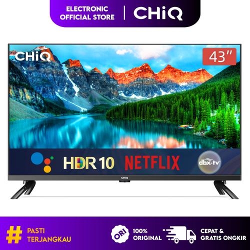 Promo TV Chiq 43 Inch L43g7p Newest Led Smart AndroidTV 11 FHD HDR 43 ...