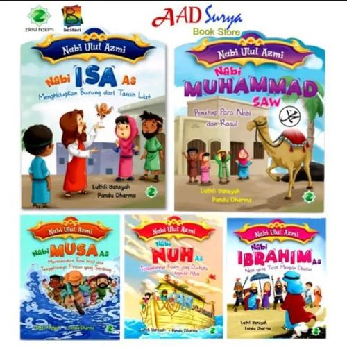 Jual buku cerita anak bergambar Islam : Kisah rasul Ulul Azmi - nabi Muhammad - Kota Pekanbaru ...