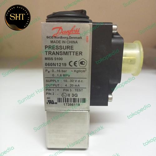 Jual Pressure Transmitter Danfoss MBS 5100 060N1219 16 BAR - Jakarta Barat - Sumber Harapan ...