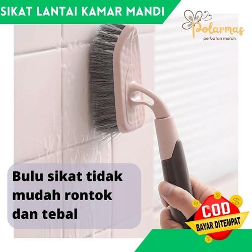 Jual Sikat Pembersih Lantai Dinding Kamar Mandi Pegangan Handle Panjang ...