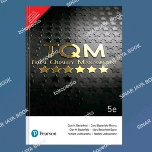 Jual Total Quality Management (Tqm) 5E By Pearson - Jakarta Barat ...