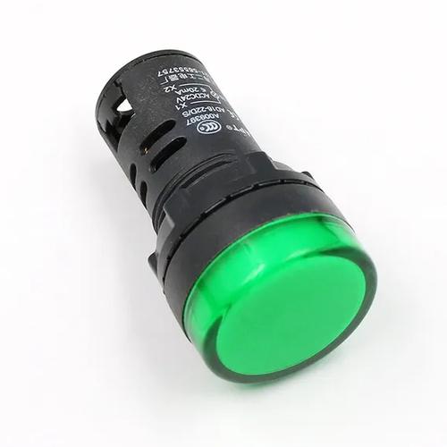 Jual Pilot Lamp LED 22mm Lampu Indikator AD16-22DS 24vdc - Hijau - Kab ...