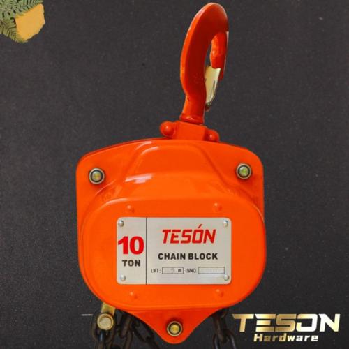 Jual Teson Chain Block 10 Ton x 5 Meter Takel Katrol Hoist Chainblock ...