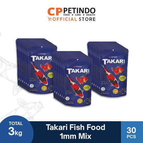 Promo Takari Fish Food Floating Type Mix 1mm Pakan Ikan Hias 100gr ...