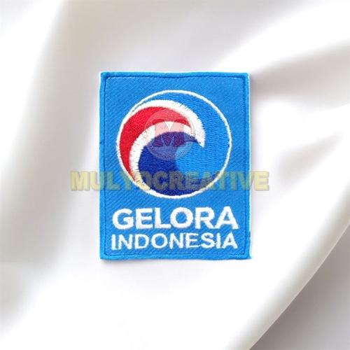 Jual Partai Gelora Emblem Patch Bordir Logo Partai Gelora Indonesia ...