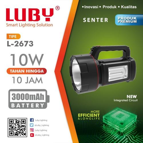 Jual Luby Senter 10W Luby tipe L-2673 - Jakarta Utara - PUTRA TUNGGAL ELECTRONICS | Tokopedia
