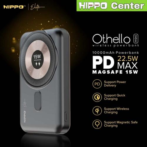Jual Hippo Power Bank Othello 5 Mini PD 22,5W 10000Mah MagSafe Wireless ...