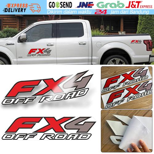 Jual Sticker Stiker 4x4 Sticker Emblem Logo OFF ROAD 4WD Sticker ...