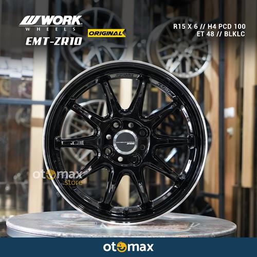 Jual Velg Mobil Work Emotion ZR10 Original Ring 15 BLKLC - Kab ...