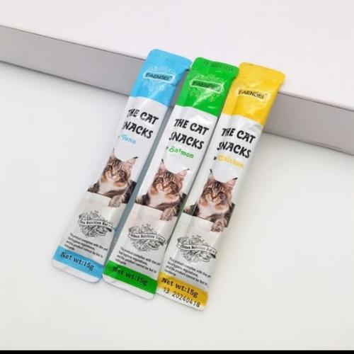 Jual FANBEI SNACK KUCING TREAT PENGEMUK 15 GRM CREAMY MAKANAN BASAH ...