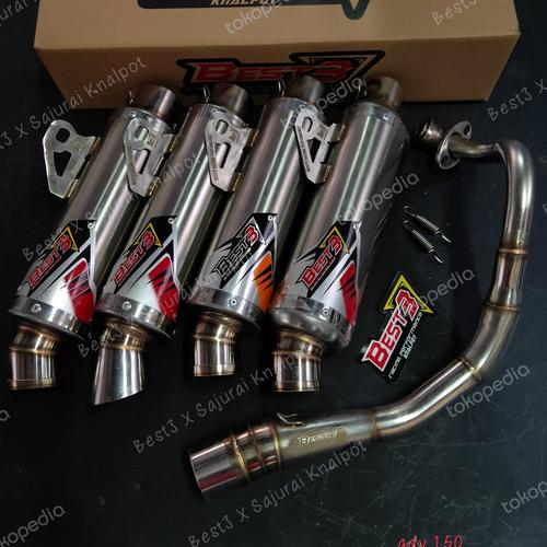 Jual knalpot racing Best3 original adv 150 - Thailook long, inlet 50 ...