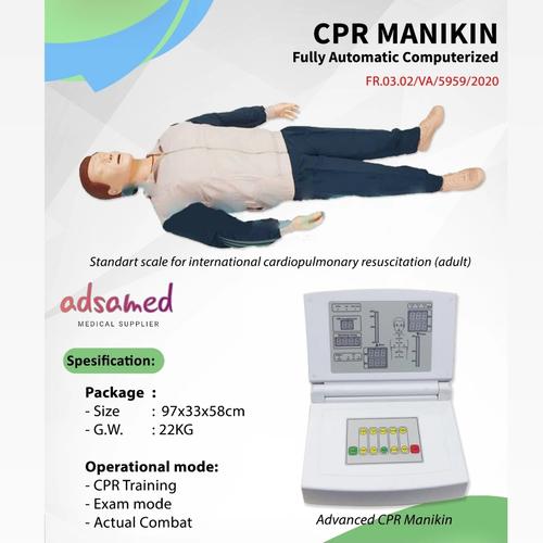 Jual Phantom Manikin Nesco CPR Full Body / Advanced CPR Manekin ...