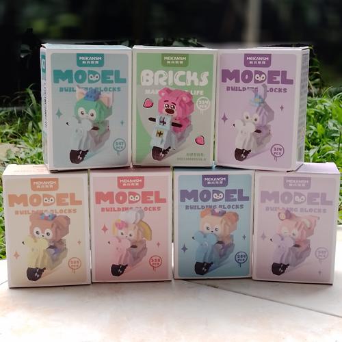 Jual Lego Brick Nano Block Duffy Gelatoni Stela Lotso CookieAn Motor ...