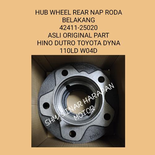 Jual NAP RODA BELAKANG HINO DUTRO TOYOTA DYNA 110LD HUB WHEEL REAR ...