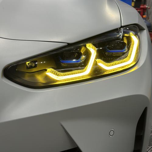 Jual BMW G80 M3 G82 M4 CSL Style Yellow DRL LED Modul Set - Jakarta ...