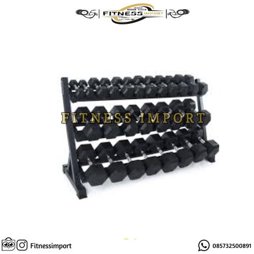 Jual Dumbell Set Hexa 2,5 kg - 25 kg plus Rack - Jakarta Barat ...