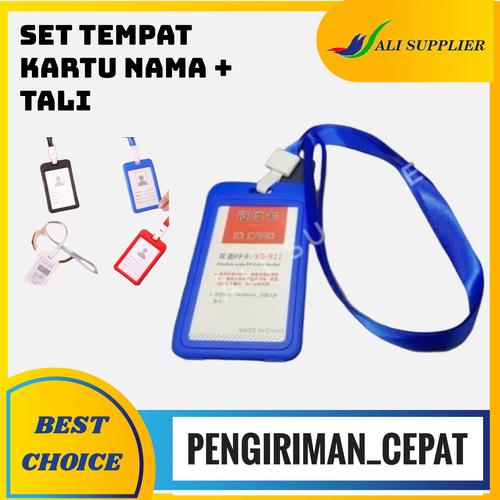 Jual ID Card Holder Name tag id / Card Holder / Tempat ID Card 2 sisi ...