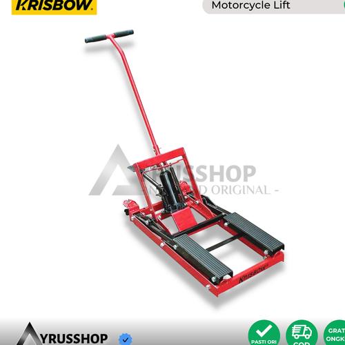 Jual Dongkrak Hidrolik Sepeda Motor dan ATV Krisbow Motorcycle Lift ...