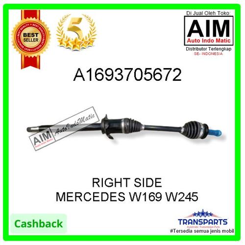Jual AS RODA ASSY CV JOINT MERCEDES KANAN MERCY W169 B245 A1693705672 ...