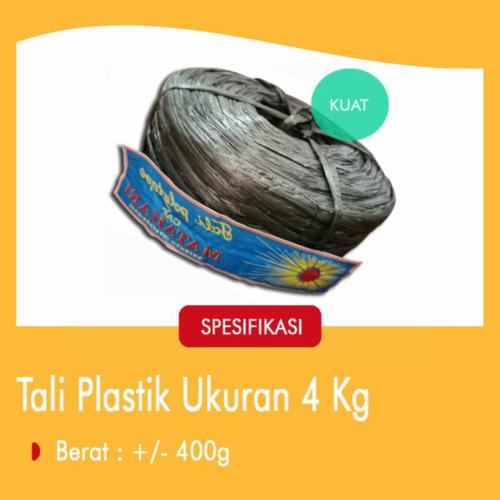 Jual TALI PLASTIK RAFIA HITAM CAP MATAHARI 4 KG NEW - Jakarta Barat ...