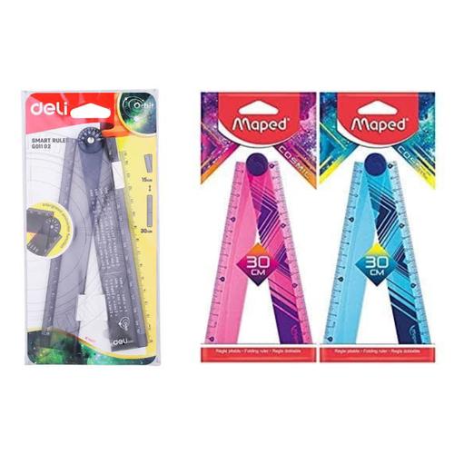 Jual MAPED FOLDABLE RULER GARISAN PENGGARIS LIPAT - Deli hitam ...