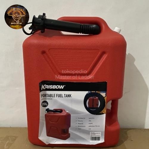 Jual Krisbow Jerigen Bensin 20 ltr / Krisbow jerigen Solar 20 liter ...