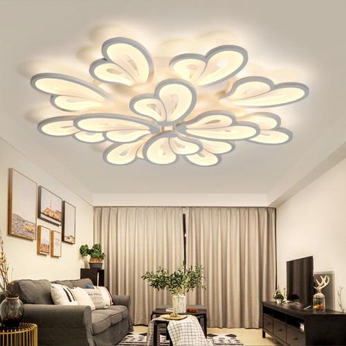 Jual Lampu LED Plafon atap modern ceiling 72 w 3 warna lampu minimalis ...