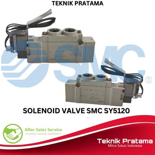Jual SOLENOID VALVE SMC SY5120-4LZD-01 - Jakarta Barat - Teknik Pratama | Tokopedia
