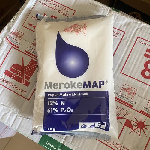 Jual Pupuk MAP Meroke Pupuk Makro Majemuk N dan P kemasan asli 1kg ...