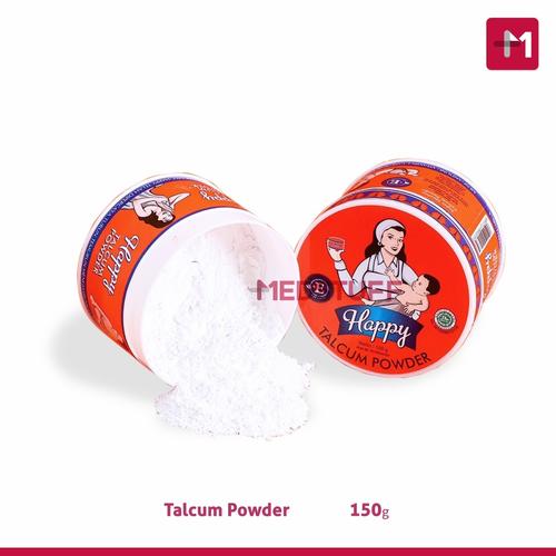Jual Happy Talcum Powder 150gr Talcum Powder Happy Bedak Bayi Anak ...