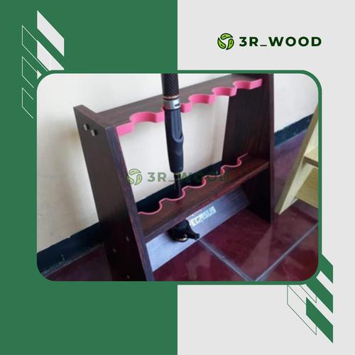 Jual Rak Kayu Joran Vintage Tempat Koleksi Rod Dudukan Pancing ...