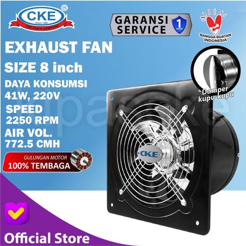 Jual Exhaust Fan Dinding 8 Inch Exhaust Plafon 8 Inch Blower 8 Inchi ...